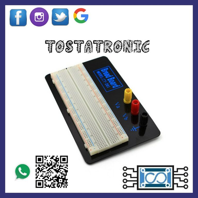 Protoboard Compuesto ZY-201 – Tostatronic