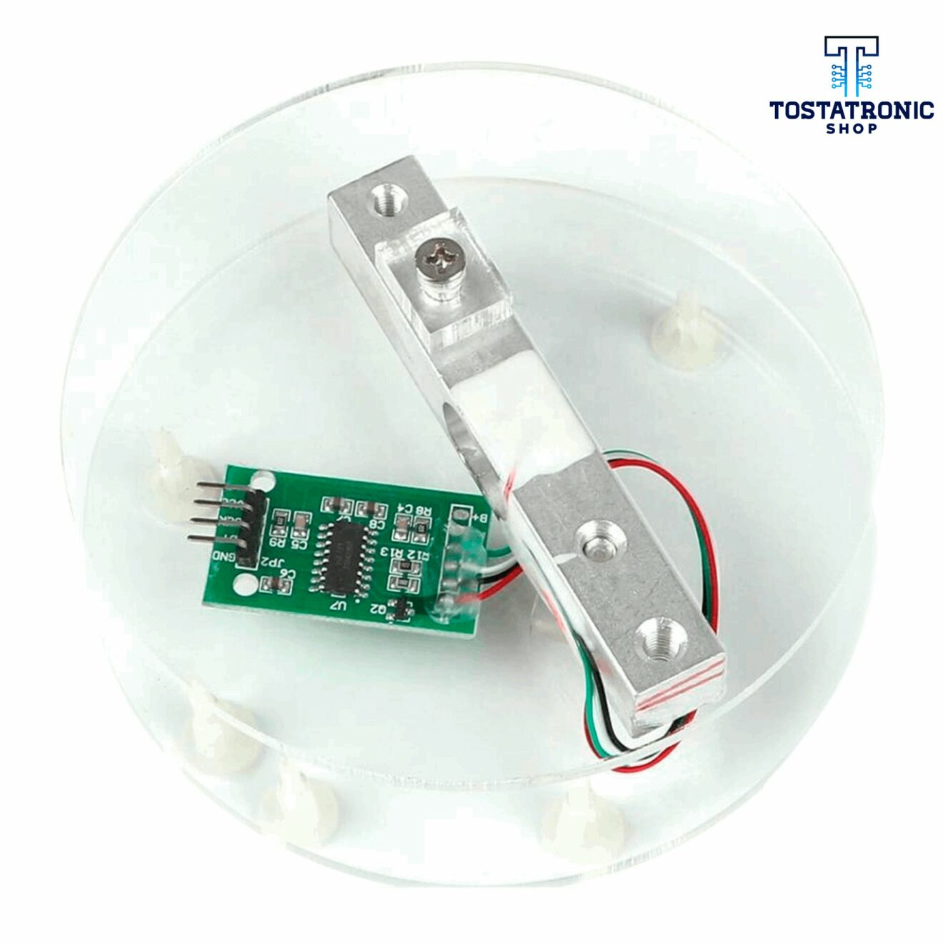Base De Acrílico Para Bascula Con Galga Extensométrica Y Hx711 ...
