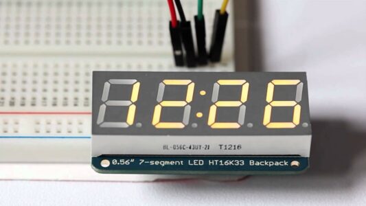 Modulo de 4 display 7 segmentos 0.56″ – Tostatronic