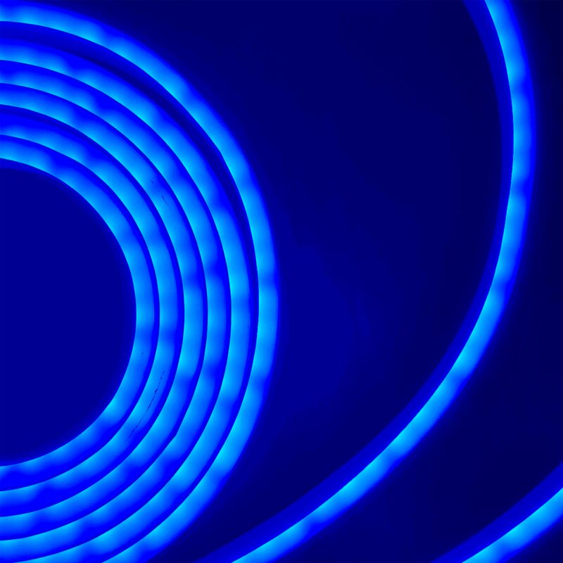 Tira LED NEON 2835 Azul 12V IP65 6*12cm – Tostatronic