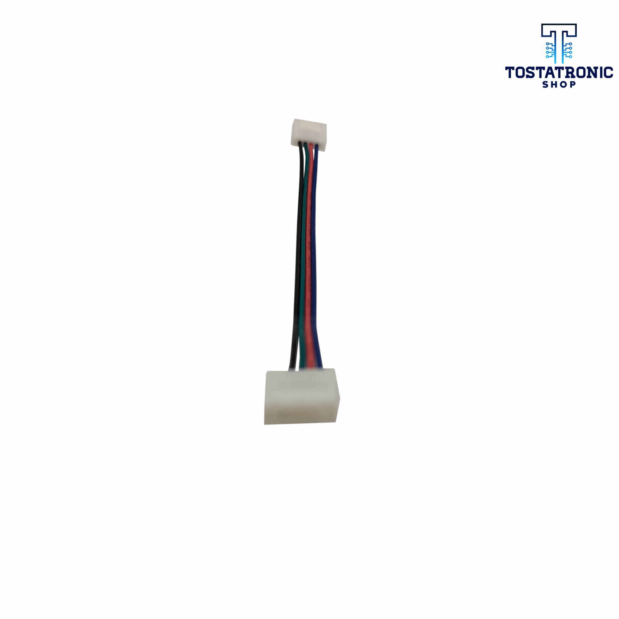 Conector Para tira LED RGB de 4 Pines – Tostatronic