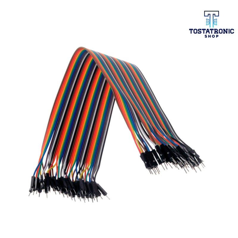 Cables Dupont 30cm (Paquete de 40 Cables Dupont) – Tostatronic