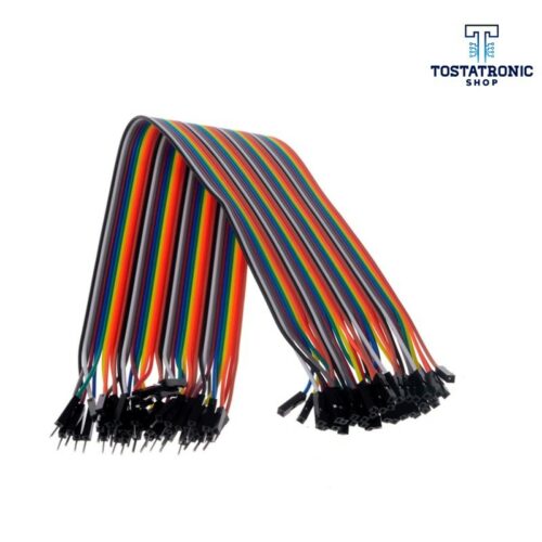 Cables Dupont 20cm (Paquete de 40 Cables Dupont) – Tostatronic