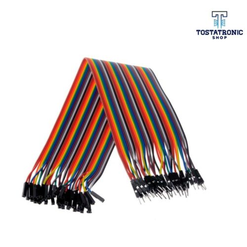 Cables Dupont 30cm (Paquete de 40 Cables Dupont) – Tostatronic