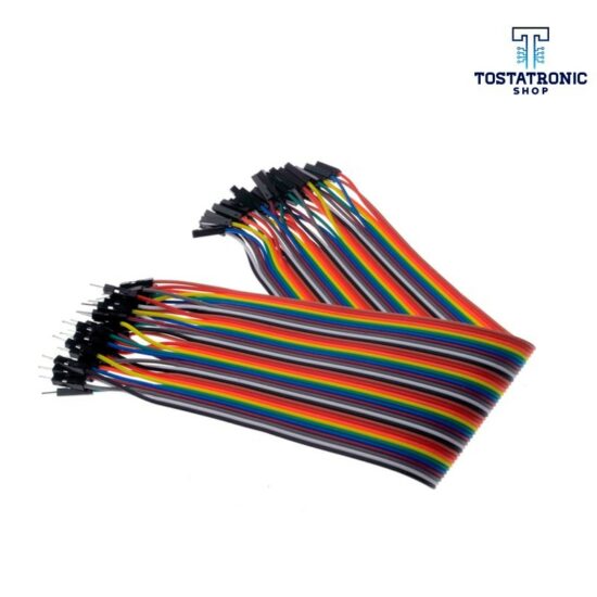 Cables Dupont 30cm (Paquete de 40 Cables Dupont) – Tostatronic