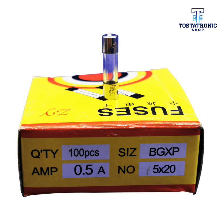 Fusible M5X20 Con Cuerpo de Cristal Europeo – Tostatronic